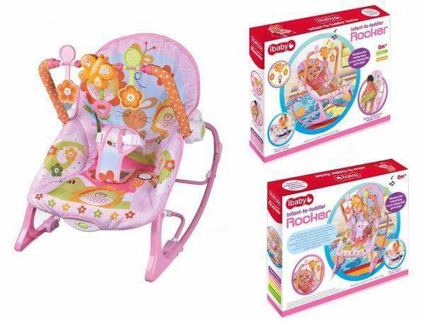 Infant-To-Toddler Rocker Seat Sleeper Swing