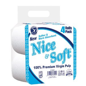 Nice & Soft Toilet Tissue White 4s Unwrapped for sale in Kenya, Nairobi ...