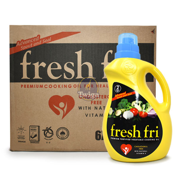 Fresh Fri Cooking Oil 2ltr x 6- Carton for sale in Kenya, Nairobi - Buy ...