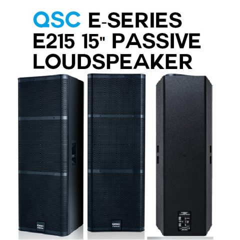 QSC E-Series E215 15″ Full Range Passive Loudspeaker for sale in Kenya ...