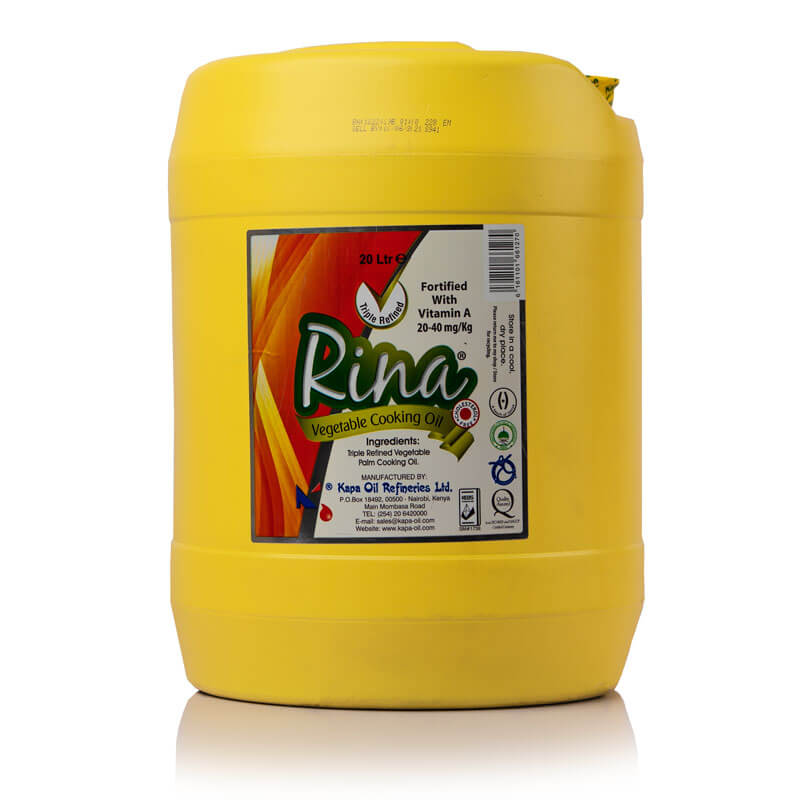 Rina Vegetable Oil 20Ltr Jerrycan for sale in Kenya, Nairobi - Buy at ...