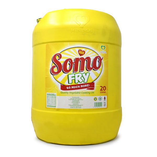 Somo Fry Cooking Oil 20 Litre Jerrycan for sale in Kenya, Nairobi - Buy ...