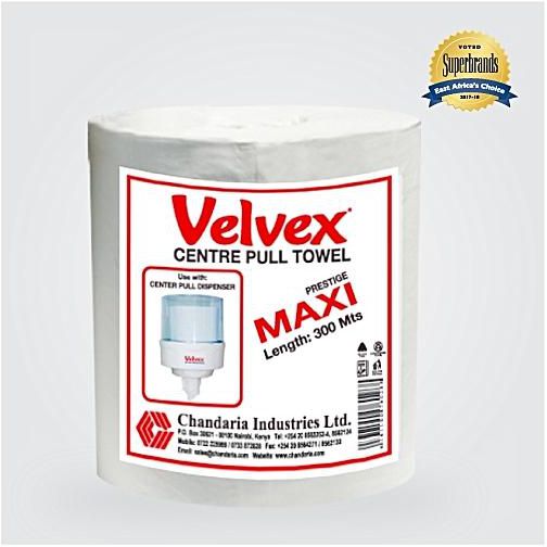 Velvex Barrel Centre Pull Hand Paper Towels- Maxi 300 metres (6 rolls ...